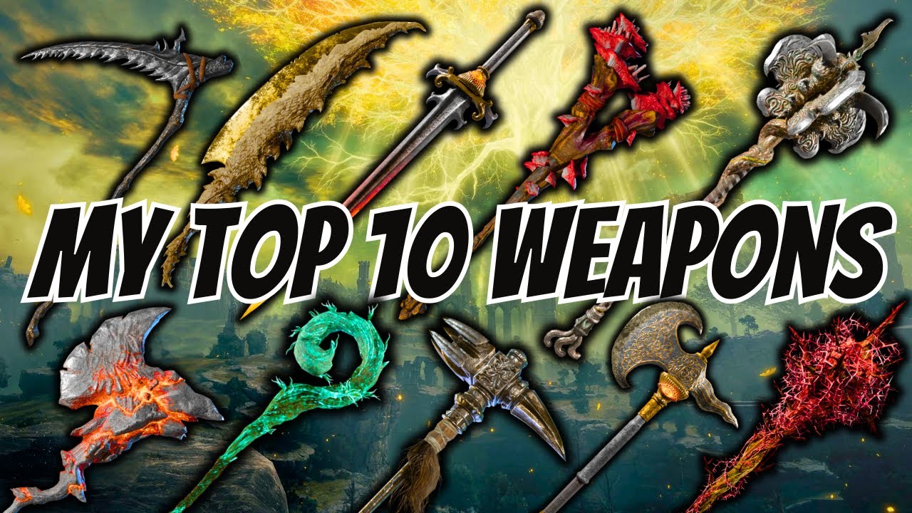 TOP 10 BEST WEAPONS in Elden Ring The Convergence - YouTube