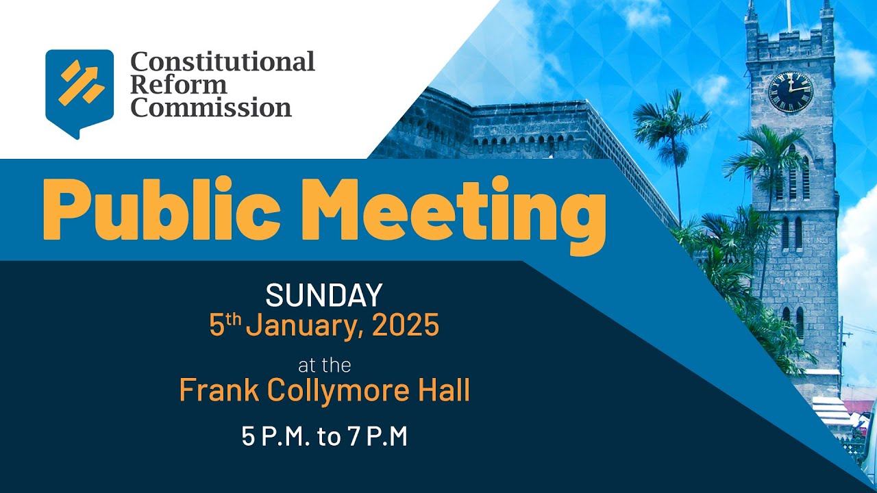 Constitutional Reform Commission Meeting - January 5, 2025 - YouTube