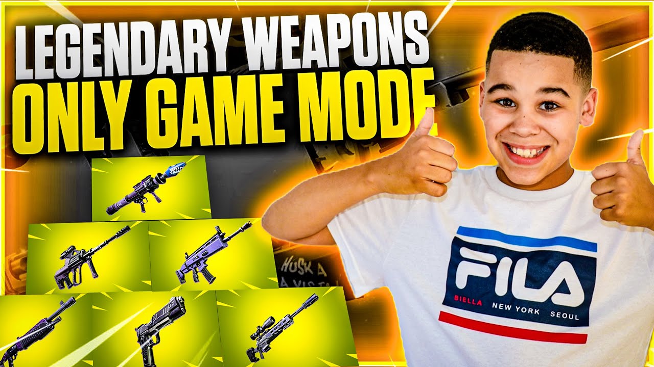 LEGENDARY weapons ONLY game mode *SOLID GOLD CHALLENGE* - YouTube