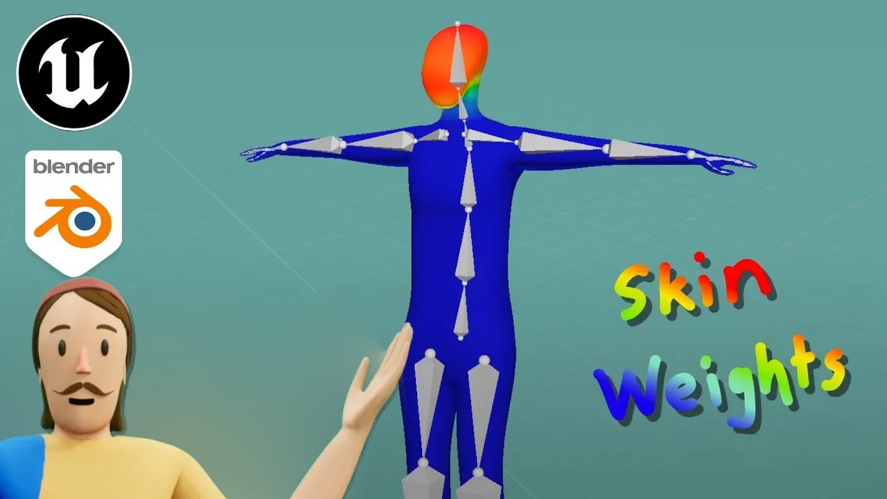 Get started with blender weight painting (and go faster with plug-ins ...