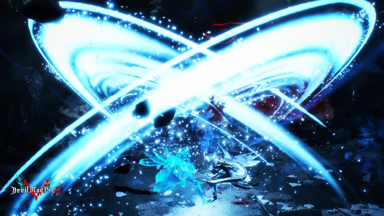 Devil May Cry 5 - Vergil Doppelganger combo Analysis - SPIRAL Combo ...