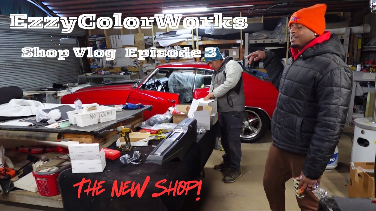 Ezzy Colorworks Shop Vlog Episode 3! The New Shop! - YouTube