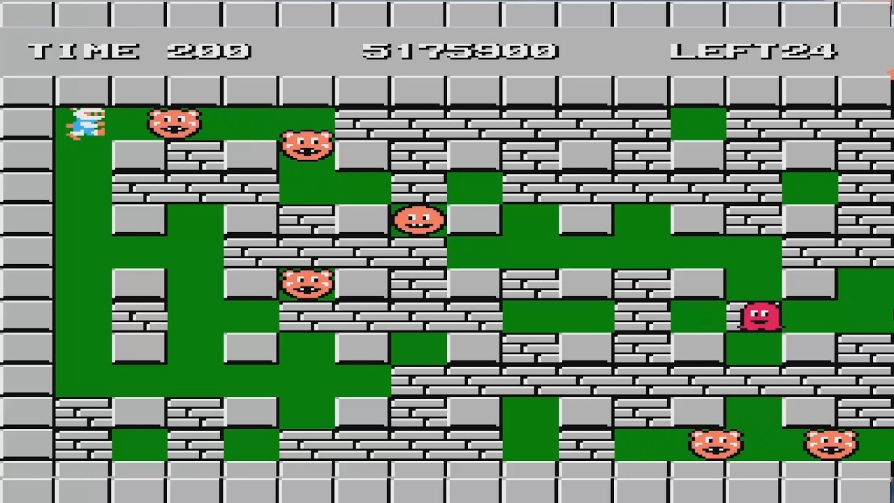 Bomberman Stage 36-40 Nintendo NES Video Game - YouTube