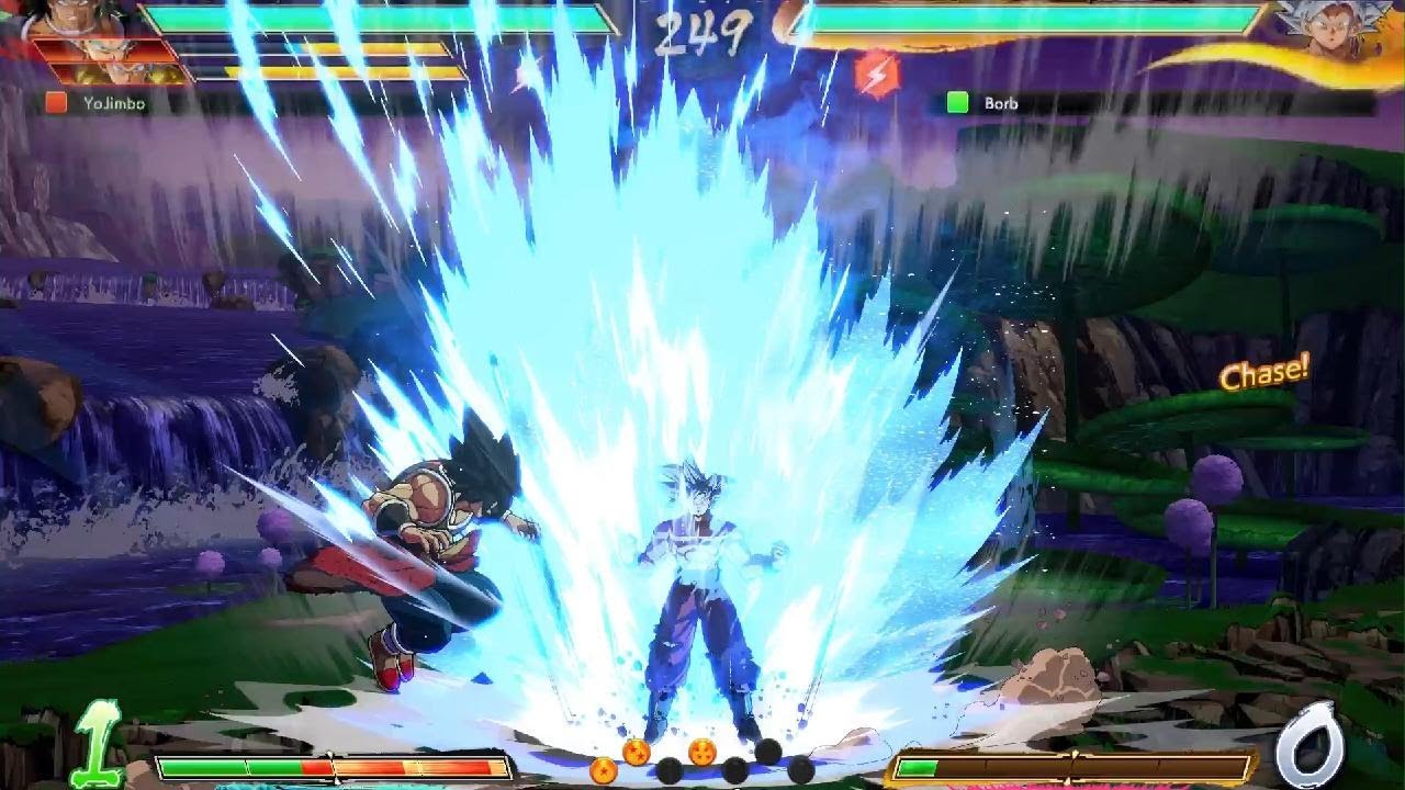 DBFZ 🟩 SS2 Gohan SS Goku Ui Goku vs 🟧 SSB Gogeta SSB Vegeta DBS Broly ...