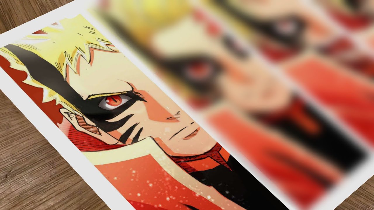 Drawing Naruto Baryon Mode In Different Anime Style - YouTube