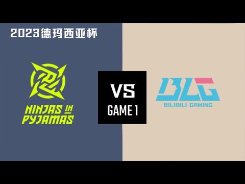 NIP vs BLG - Game 1 | Semifinals 2023 Demacia Cup | Ninjas in Pyjamas vs Bilibili Gaming - YouTube