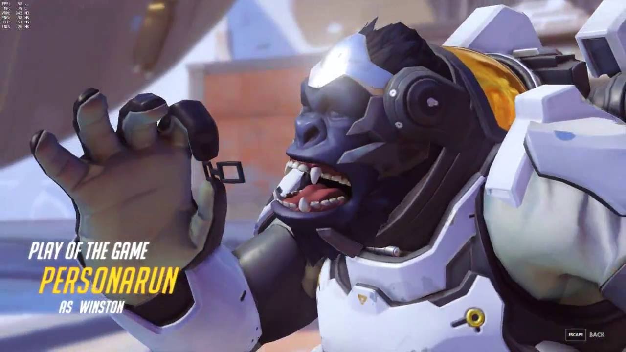 Overwatch Highlight : Winston Rage !!! - YouTube
