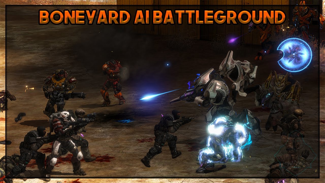 Halo MCC Mod Showcase // Massive AI Battle Creator on Boneyard! - YouTube
