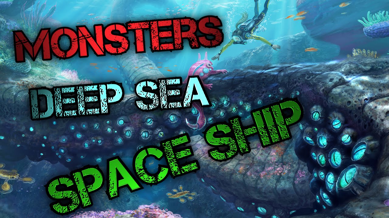 Subnautic Monsters, Deep Sea, Alien Space Ship - YouTube