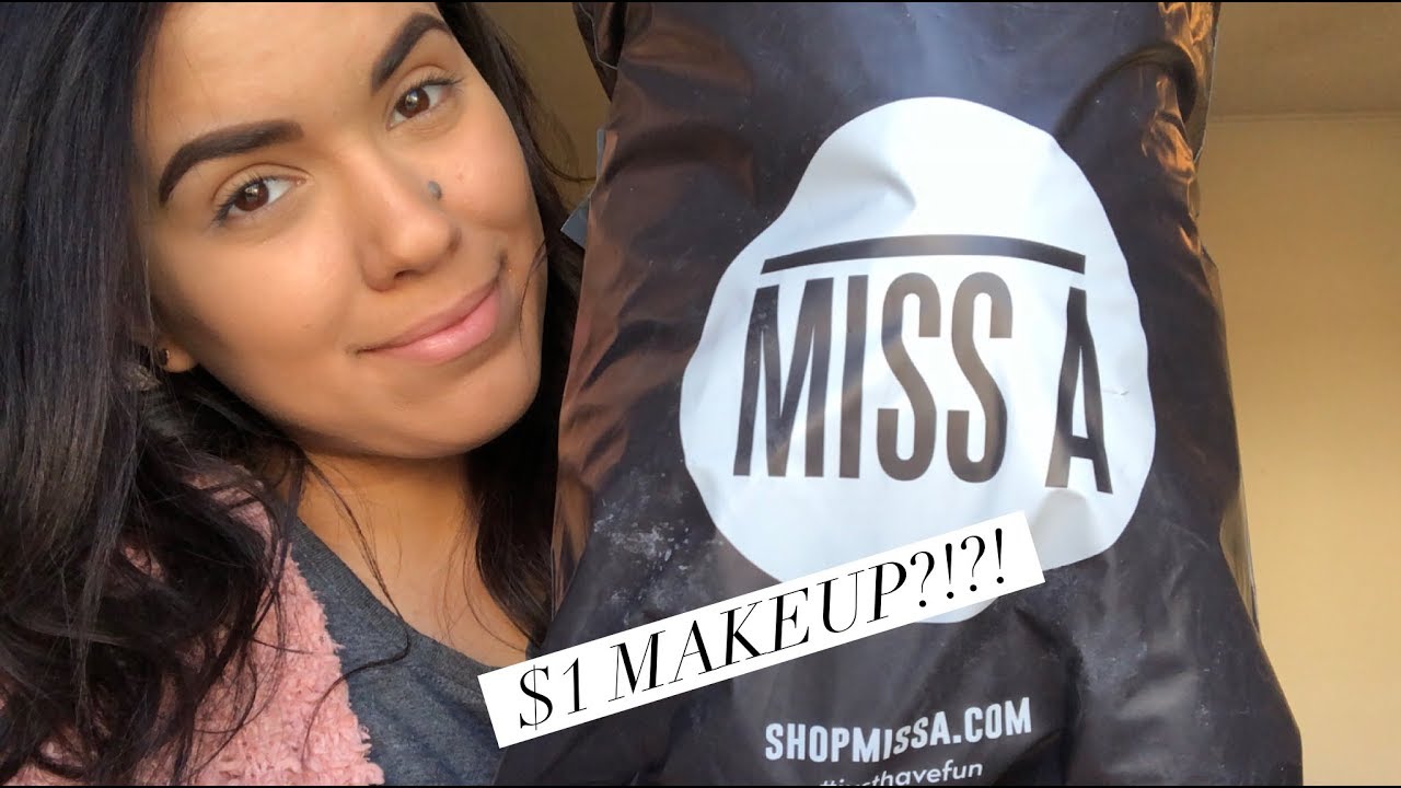 AFFORDABLE $1 MAKEUP HAUL | MISS A - YouTube