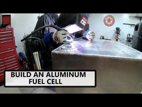 Building an aluminum fuel cell for the 40' - YouTube