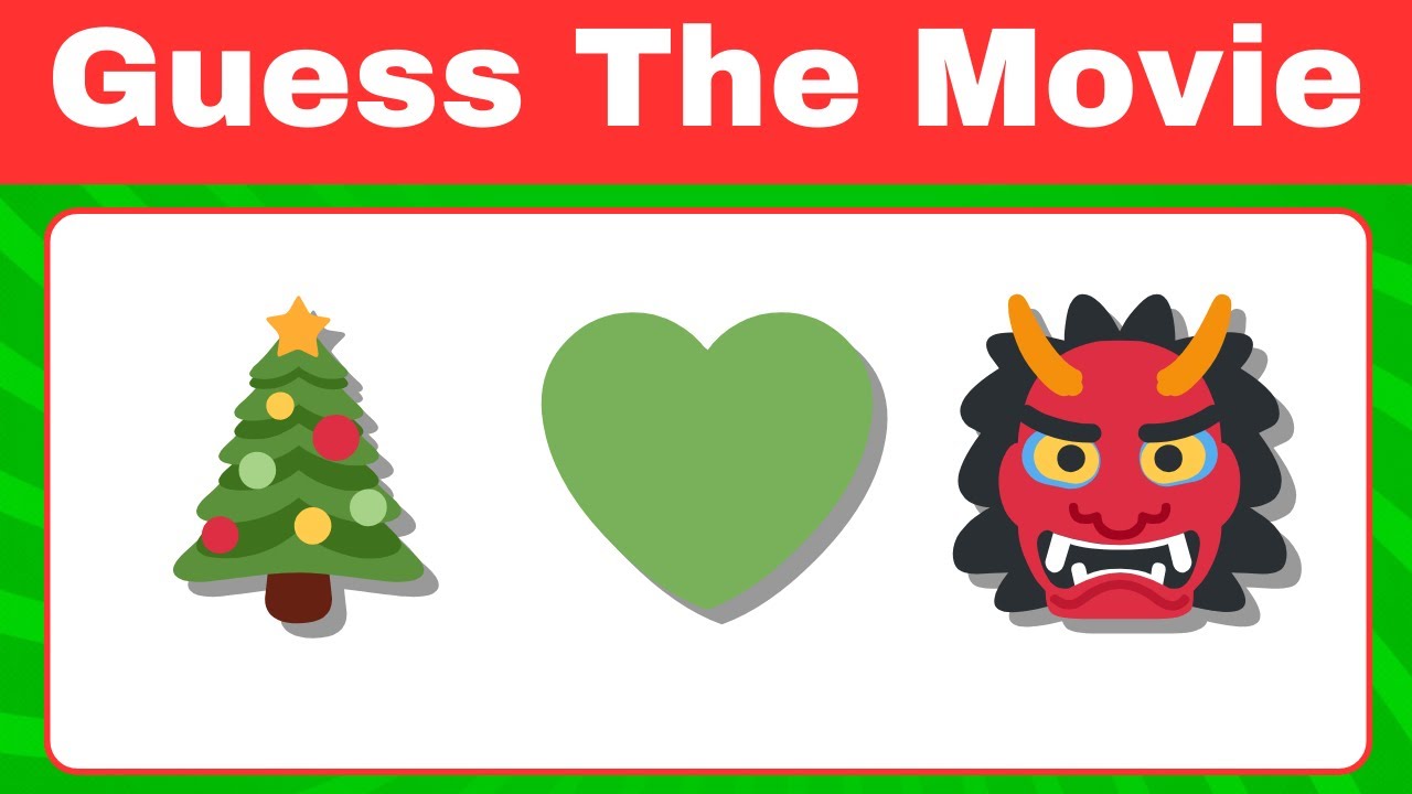 Can You Guess The CHRISTMAS Movie By Emoji? | Christmas Quiz 🎅 - YouTube