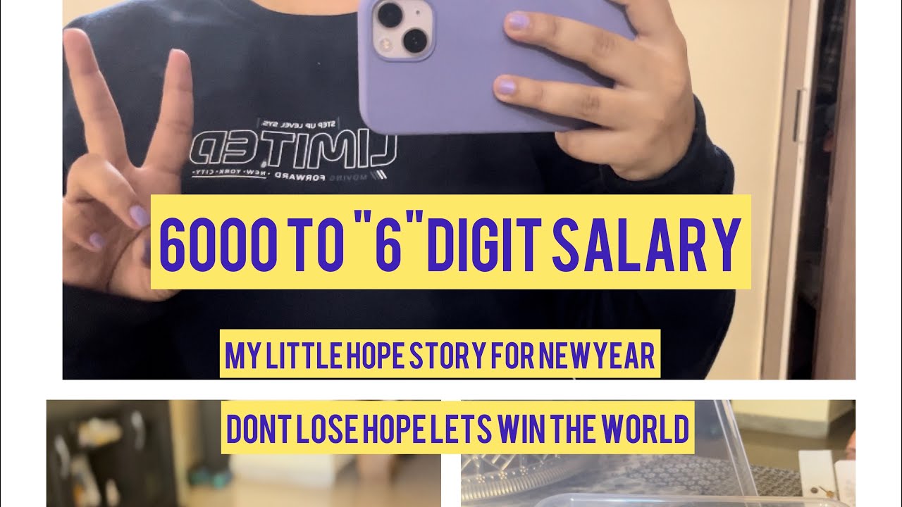 Its My Hope Story I Started My Career With 6k எல்லாம் சரி ஆகிடுச்சு Tamilvlog Softwareengineer