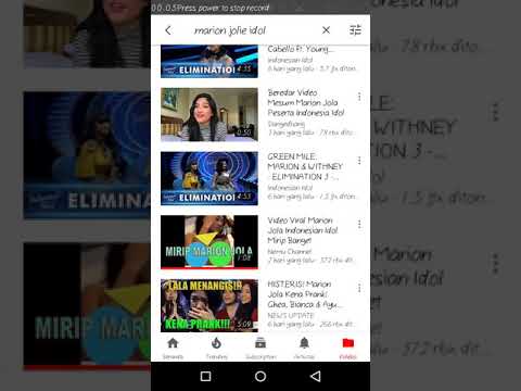 Video skandal Marion joli indonesian idol tersebar