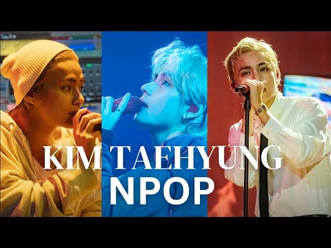 BTS V's Mesmerizing NPOP Performance - YouTube