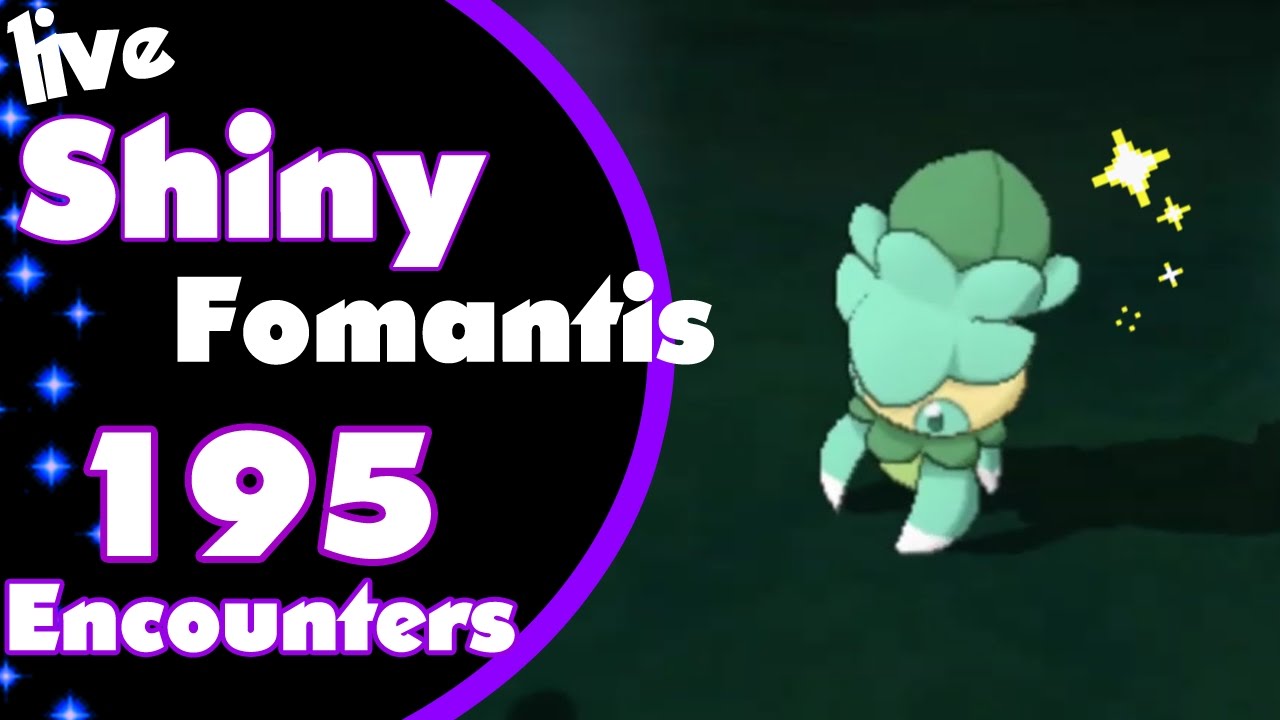 Shiny Fomantis - 195 Encounters! - YouTube