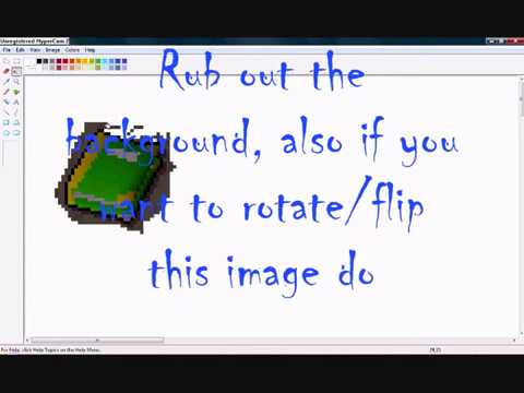 How to make a Runescape cursor - YouTube