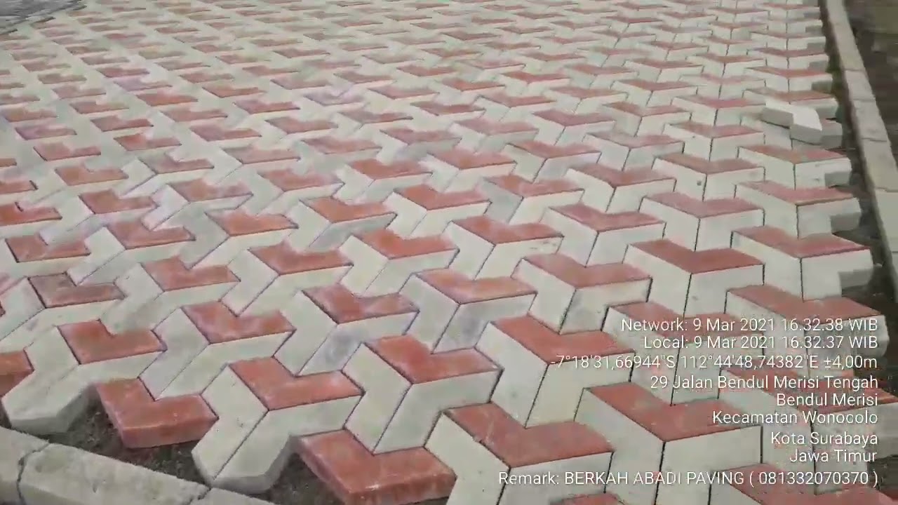 Paving Warna 3 Dimensi - YouTube
