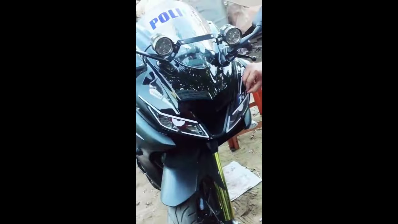 R15 V3 sticker modification | Head light | sticker modified R15 - YouTube