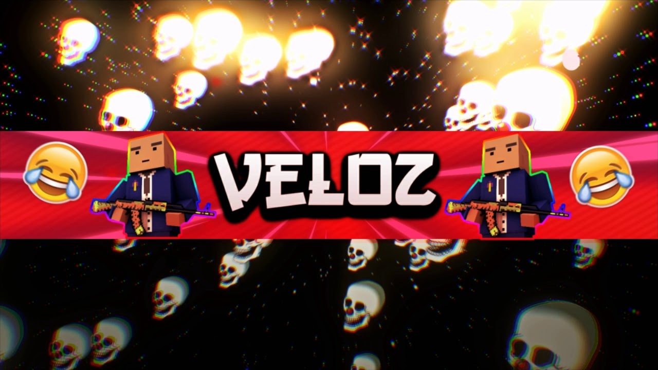 Faço Banner De Block Strike Grátis | Banner Para VeloZ - YouTube