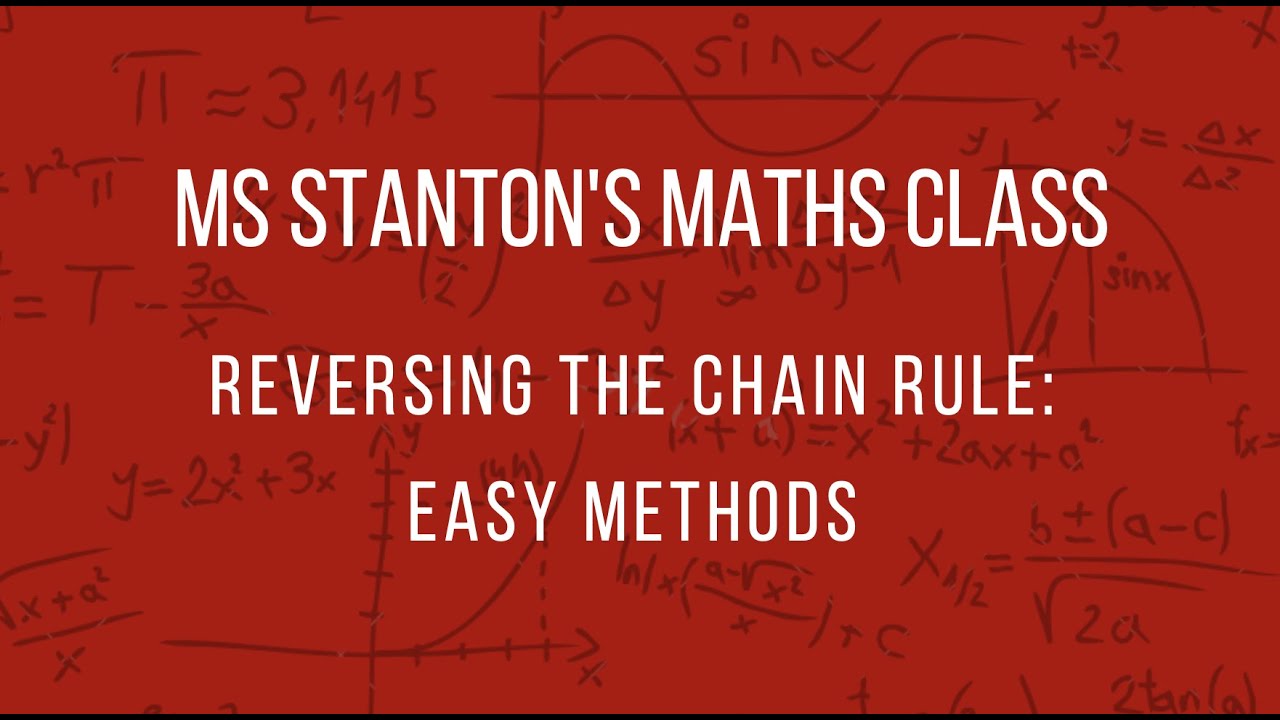 Reversing The Chain Rule Easy Methods YouTube reversing-the-chain-rule-easy-methods-youtube