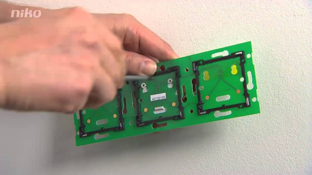 Niko Home Control - Easy quick installation - YouTube