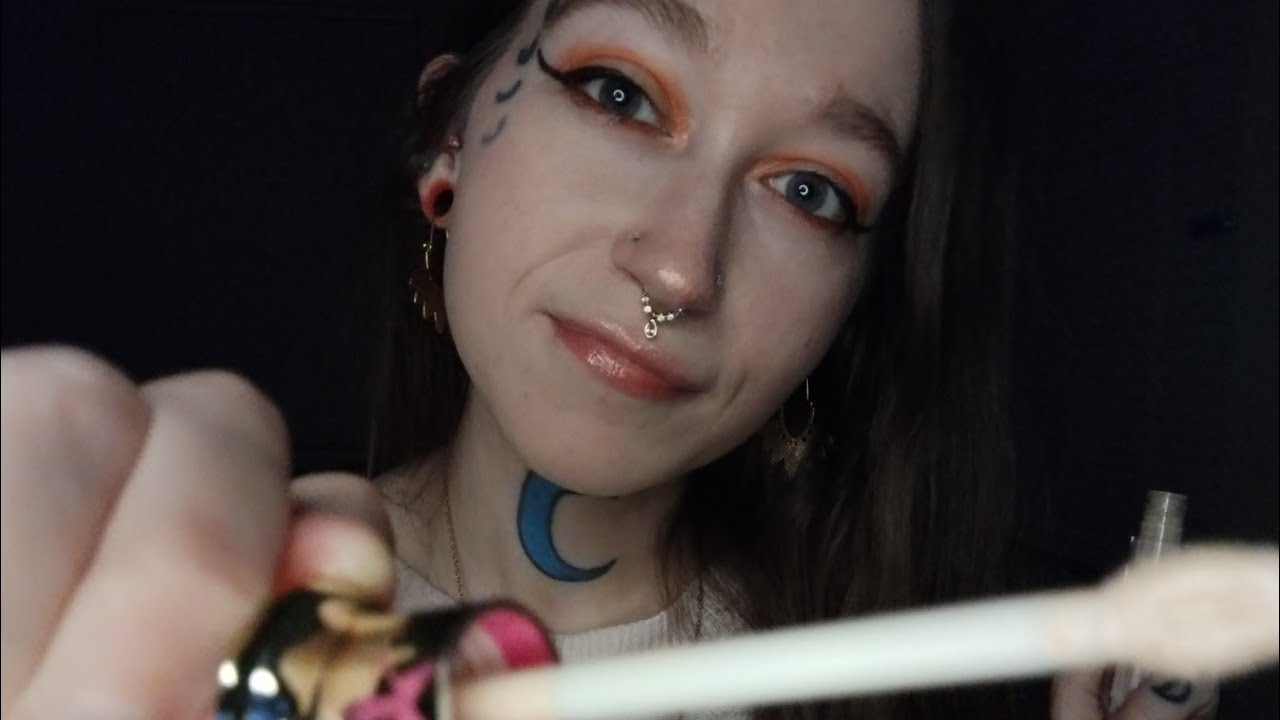 ASMR💄GIRL IN CLASS FIXES YOUR MAKEUP RP - YouTube