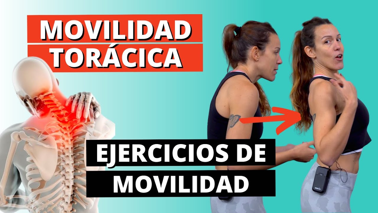 4 Ejercicios Efectivos para DOLOR ESPALDA y ganar Movilidad torácica ...