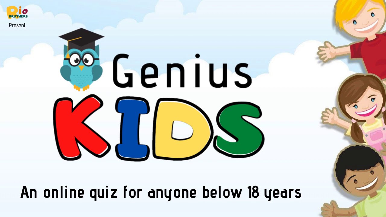 Genius KIDS - Quiz #01 - YouTube