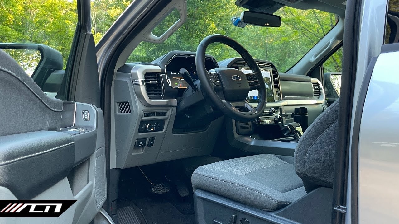 Cloth Seats in a $80k Truck? 2022 Ford F150 Lightning XLT Extended ...