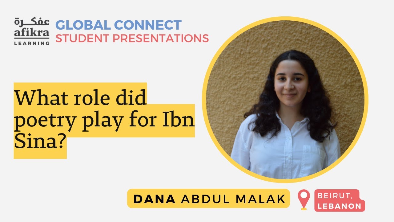 What role did poetry play for Ibn Sina? [Dana Abdul Malak - Student ...