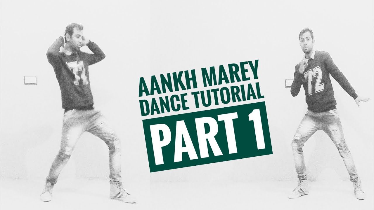 Aankh Marey dance tutorial |SIMMBA |Step by step in hindi - YouTube