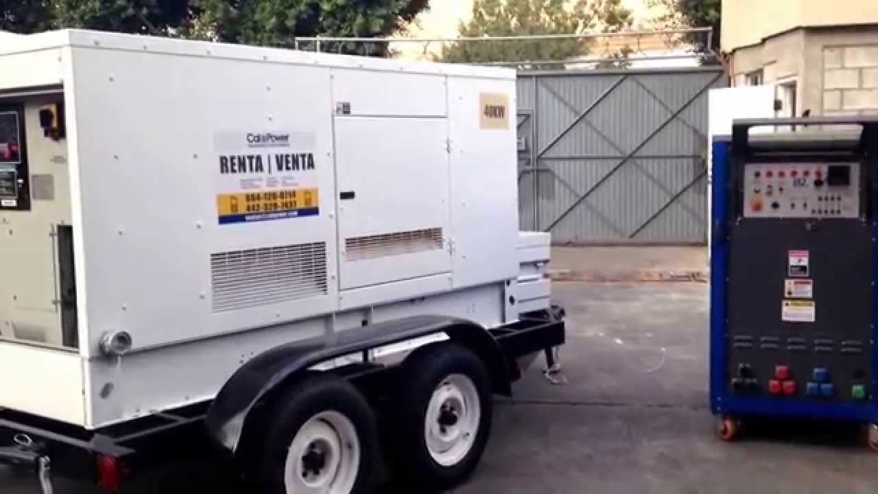 40 kW Elliott Magnetek with Isuzu Diesel Engine - YouTube