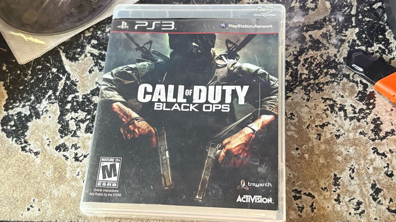 Unboxing CoD black ops 1 on ps3 - YouTube