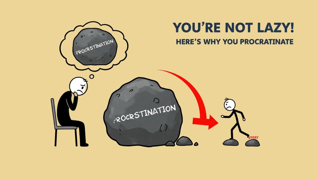 You’re Not Lazy — This Is Why You Keep Procrastinating - YouTube