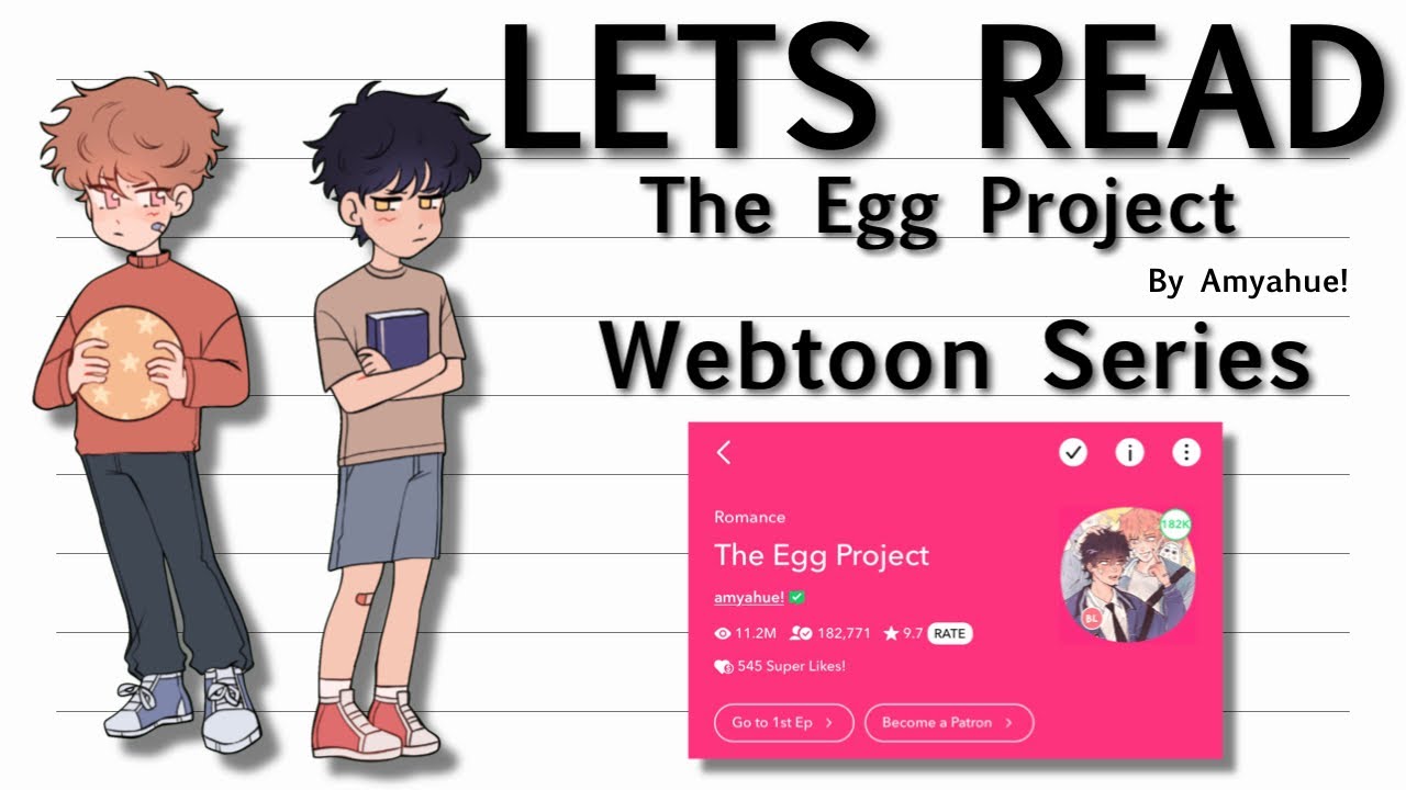 Lets Read: The Egg Project [ A Webtoon Series ] EPISODE 1 - YouTube