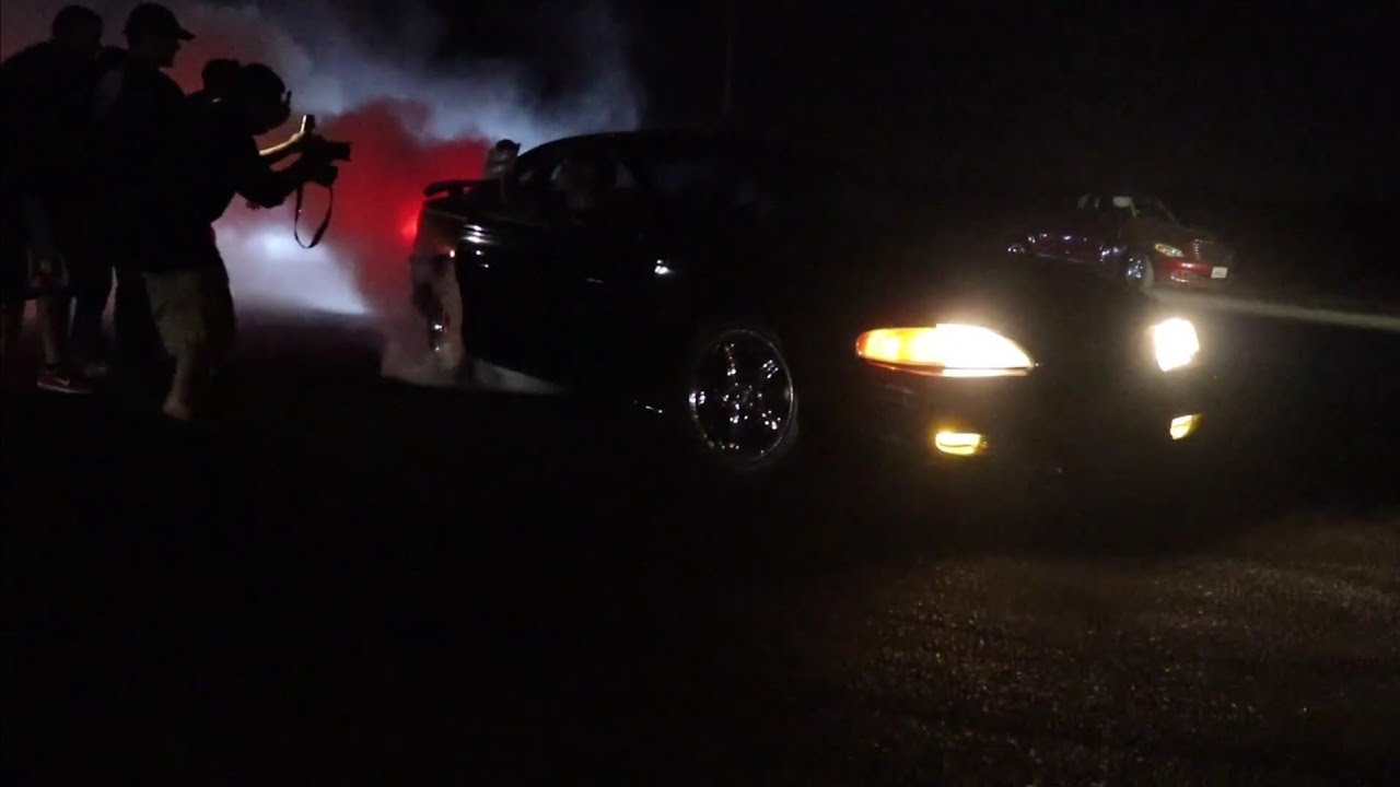street racing and sideshow action - YouTube