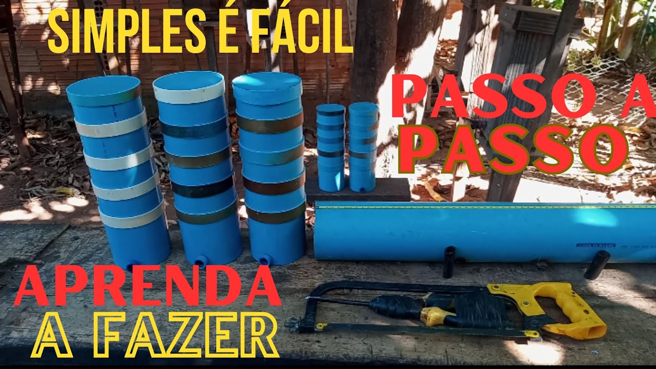 APRENDA A FAZER A CAIXA DE CANO PVC DE UMA MANEIRA FÁCIL É SIMPLES ...
