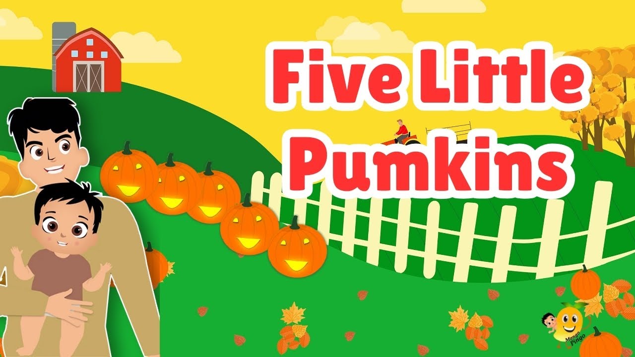 🎃 Five Little Pumpkins 🎃 | Halloween Song | Nursery Rhymes & Kids Songs ...