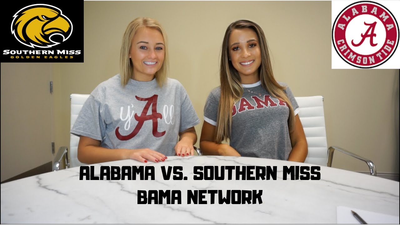 BAMA VS. SOUTHERN MISS POST GAME TALK | KATELYN HEFFLER & JAYDE SAYLOR - YouTube