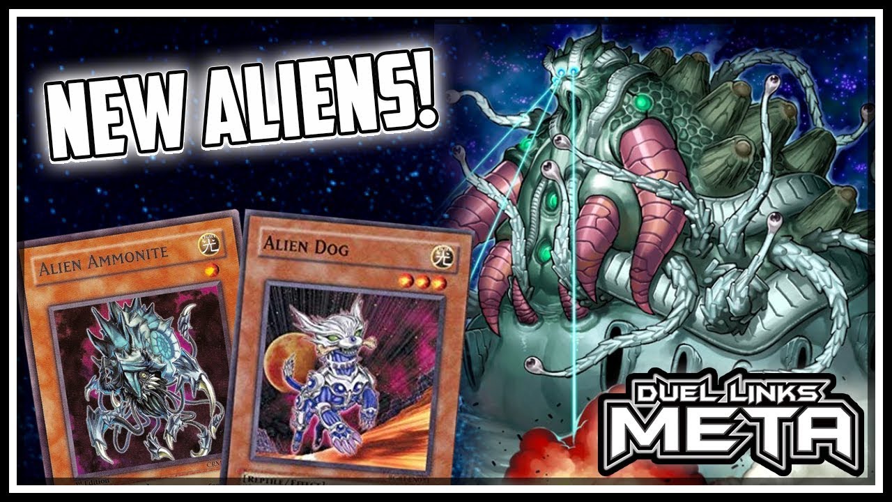 New Alien Cards Are GREAT! [Yu-Gi-Oh! Duel Links] - YouTube