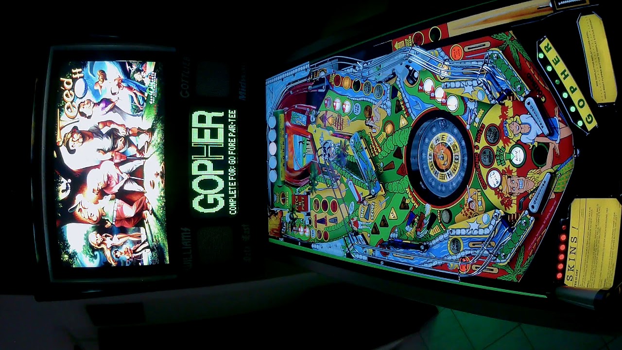 Tee`d Off VPX mit Custom Backglass ( Caddyshack 1980 ) - YouTube