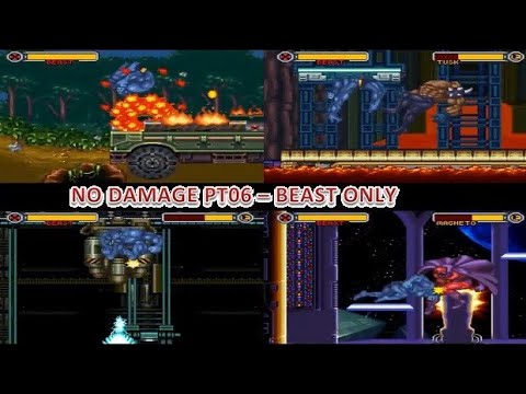 X-men - Mutant Apocalypse: SNES - No Damage/ Beast only/ Genosha pt2 ...