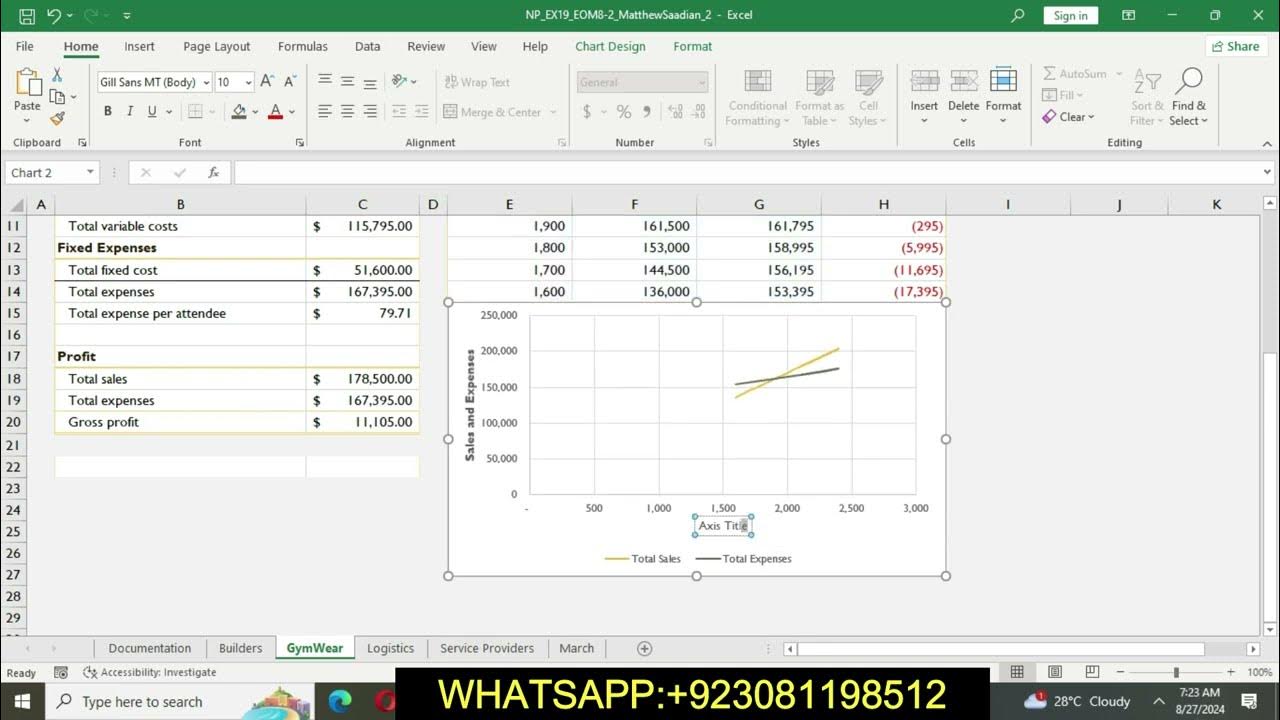 Excel 2019 Module 8 End of Module Project 2 | NP_EX19_EOM8-2 | 2019 ...