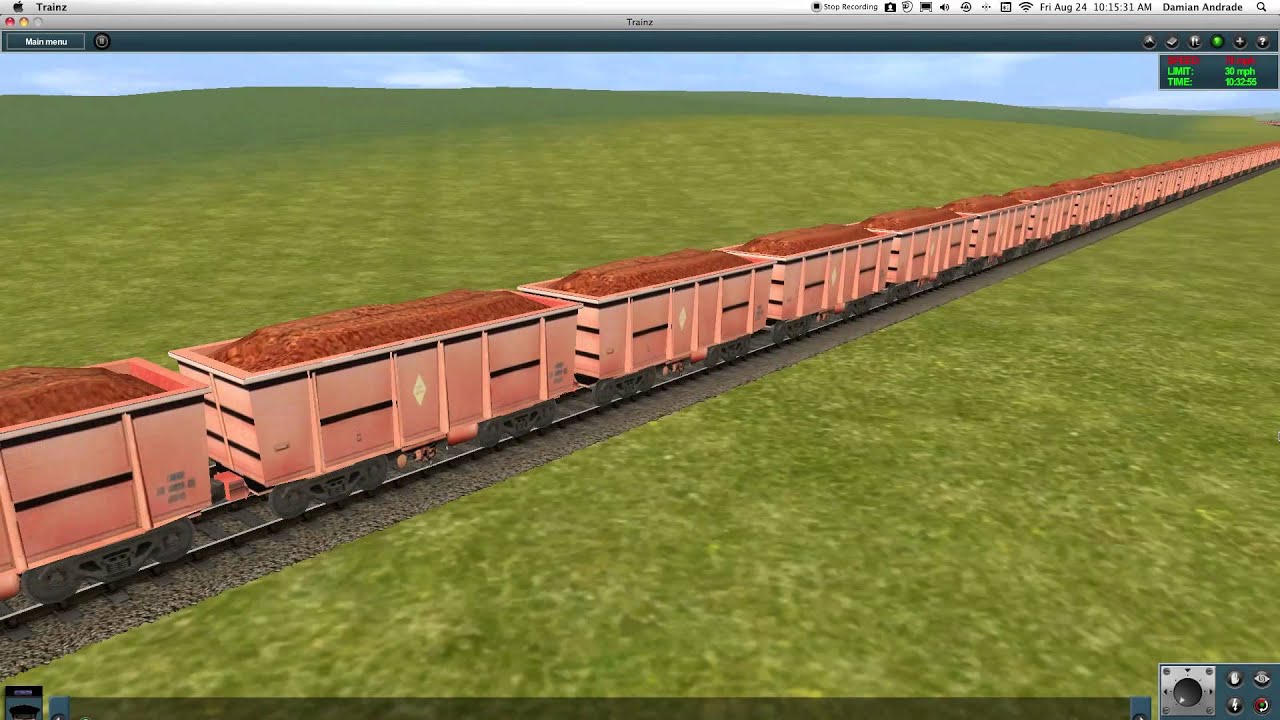 Trainz 2010 Longest Train Ever (Currently, Moving) - YouTube