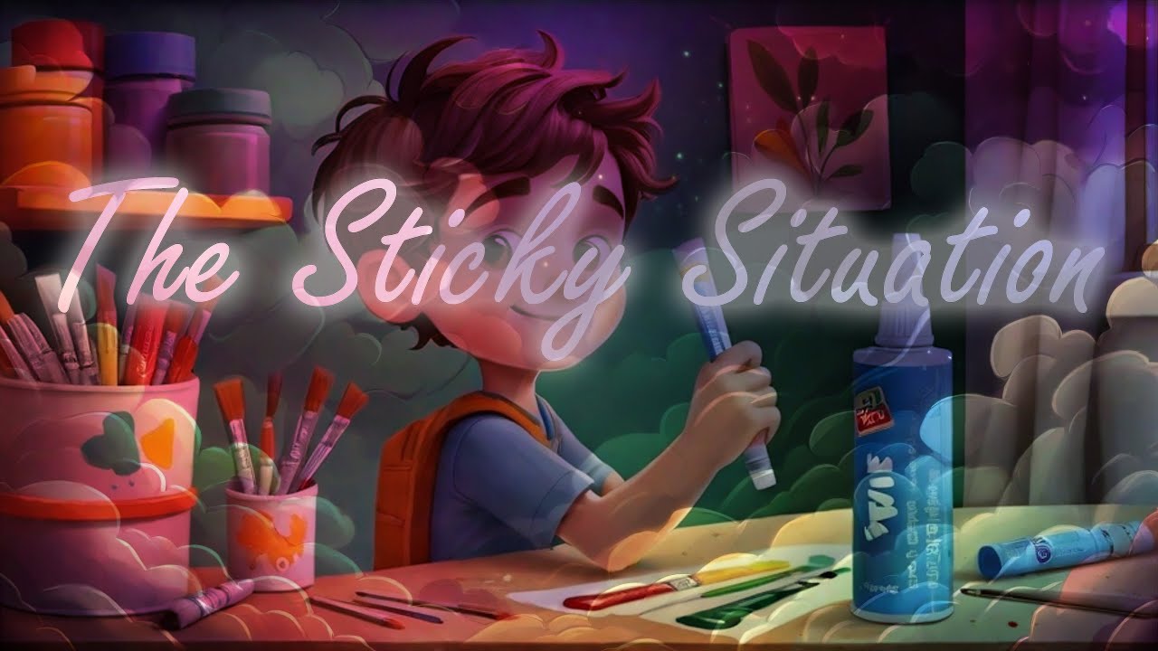 The Sticky Situation: A Fun and Exciting Bedtime Story for Kids 🐇👟 ...