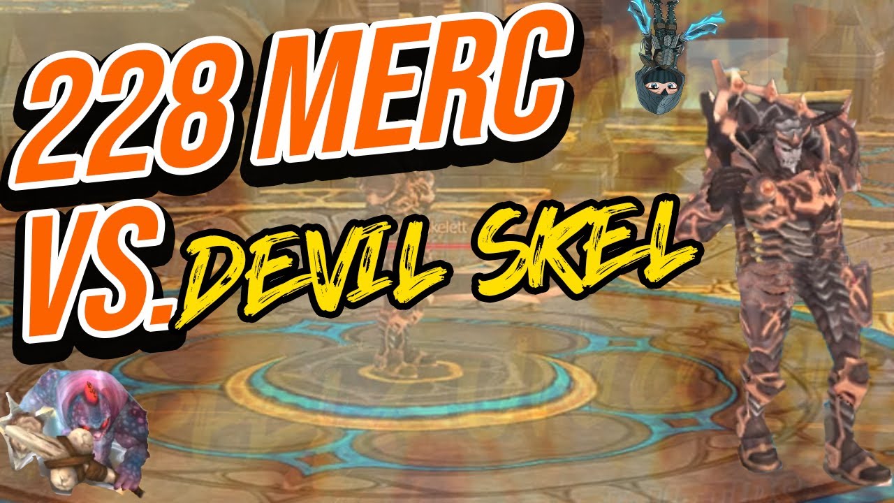 #rappelz Devil Skeleton Sky Boss Solo - YouTube