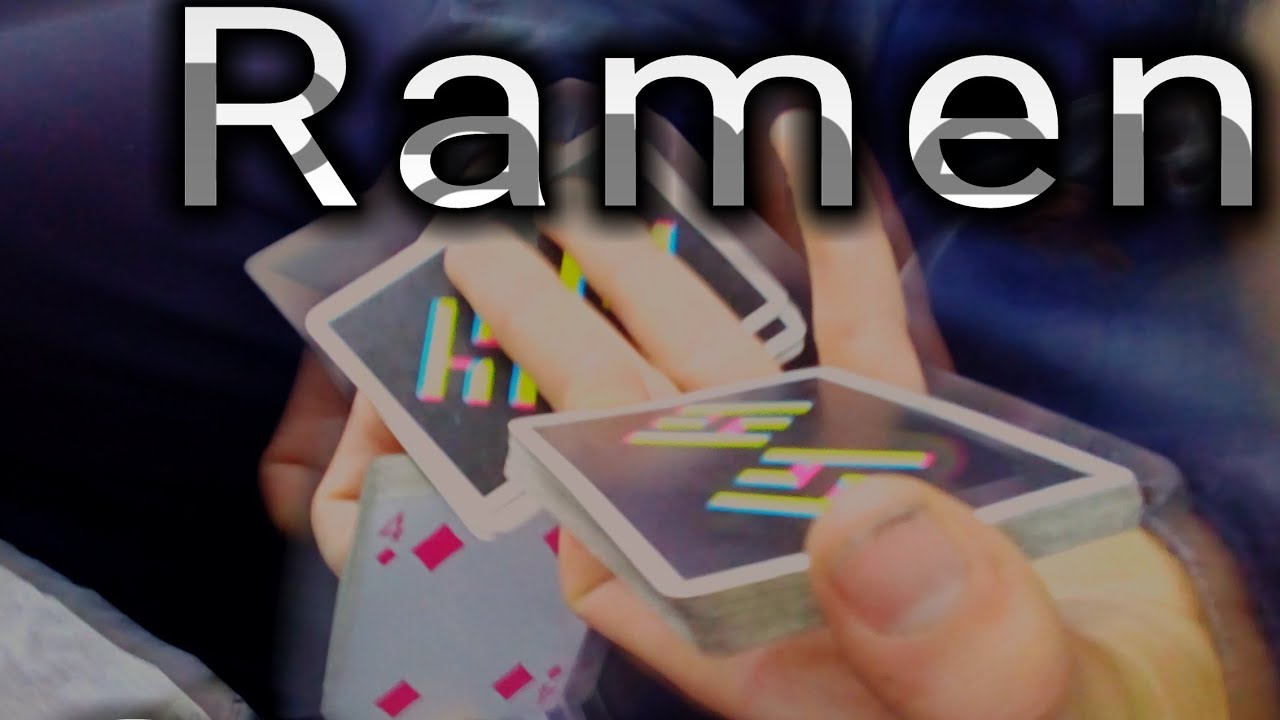 Ramen Cut//Tutorial Cardistry - YouTube