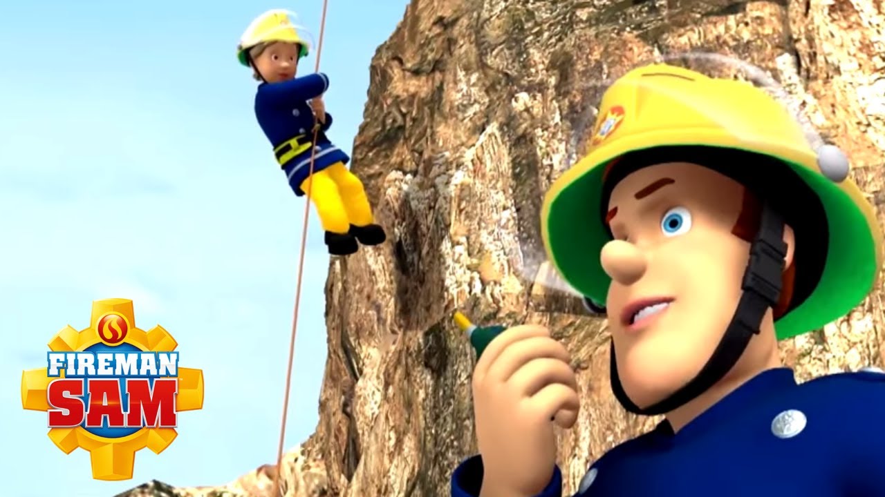Penny on the Cliffs! | Fireman Sam ⭐️ Helicopter Rescue | Cartoons for ...