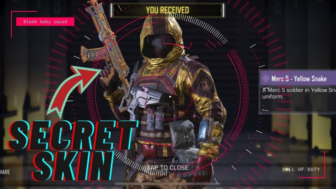 COD Mobile Battle Royale | Special Skin | Merc 5 - YouTube